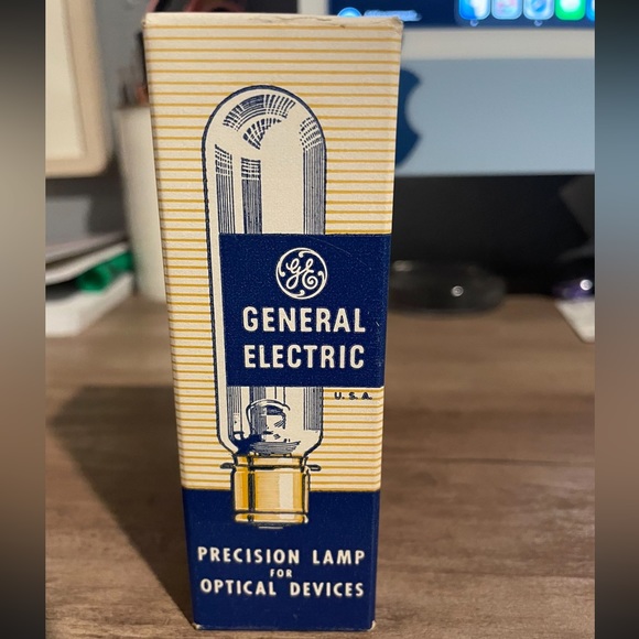 Accents | Vintage Ge Bulb Precision Lamp For Optical Devices | Poshmark